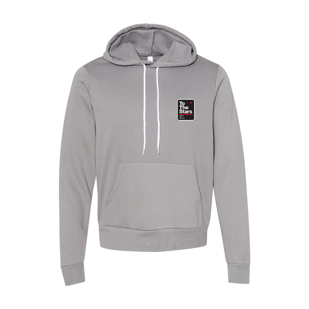 Street Sign Patch Pullover Hoodie Storm – To The Stars*